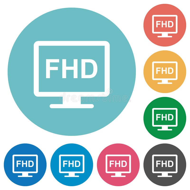 Fullhd Icons Stock Illustrations – 55 Fullhd Icons Stock Illustrations ...