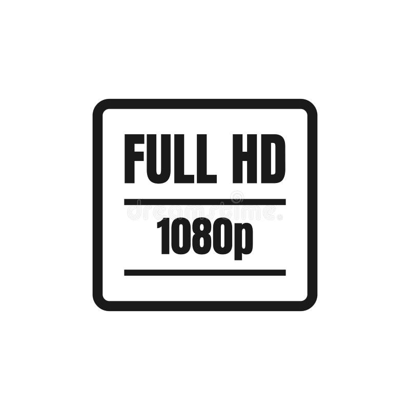 Full HD Logo Symbol 1080p Sign Mark Full High Definition Resolution ...