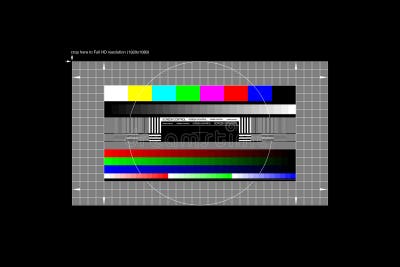 Full HD test pattern. stock illustration. Illustration of balance ...