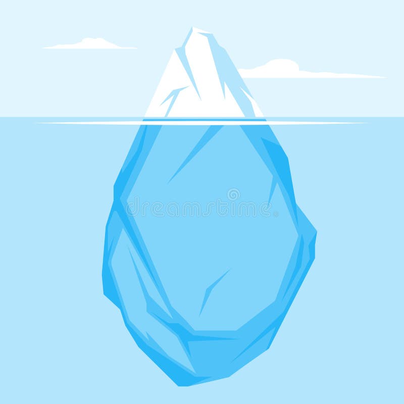 Iceberg Shapes Clipart