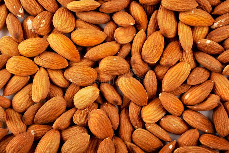 Full Image Close Up of Almonds Stock Photo - Image of seeds, food: 27030832