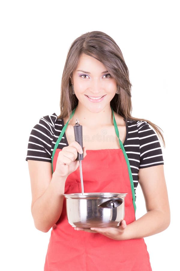 Busy Woman mother stock image. Image of housework, happy - 39870473