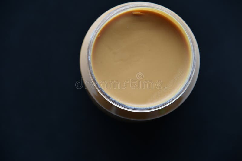 A Full Jar of Nut Paste in the Kitchen Stock Photo - Image of full ...