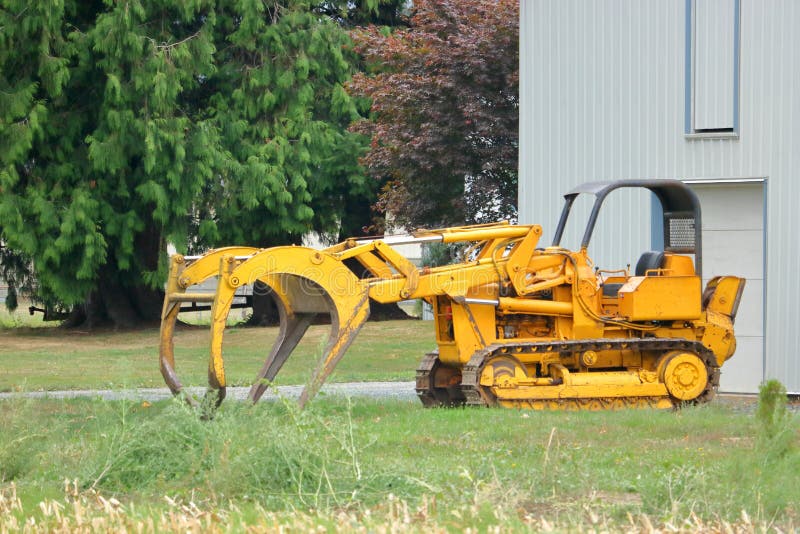 Small Log Loader Profile stock photo. Image of seater - 230778474
