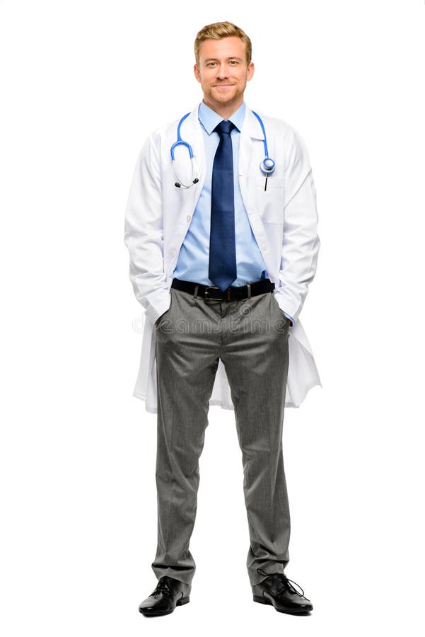 Casual Doctor - Full Body stock photo. Image of khaki - 15659314