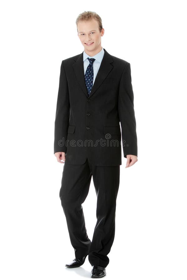 Confident business man stock image. Image of pockets, white - 930675
