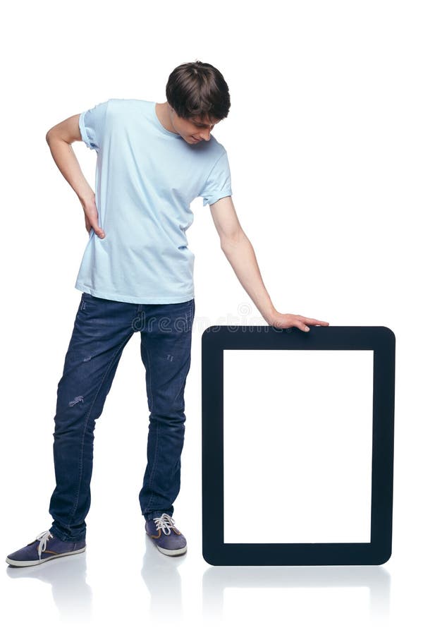 264 Man Leaning Down White Background Stock Photos - Free & Royalty ...