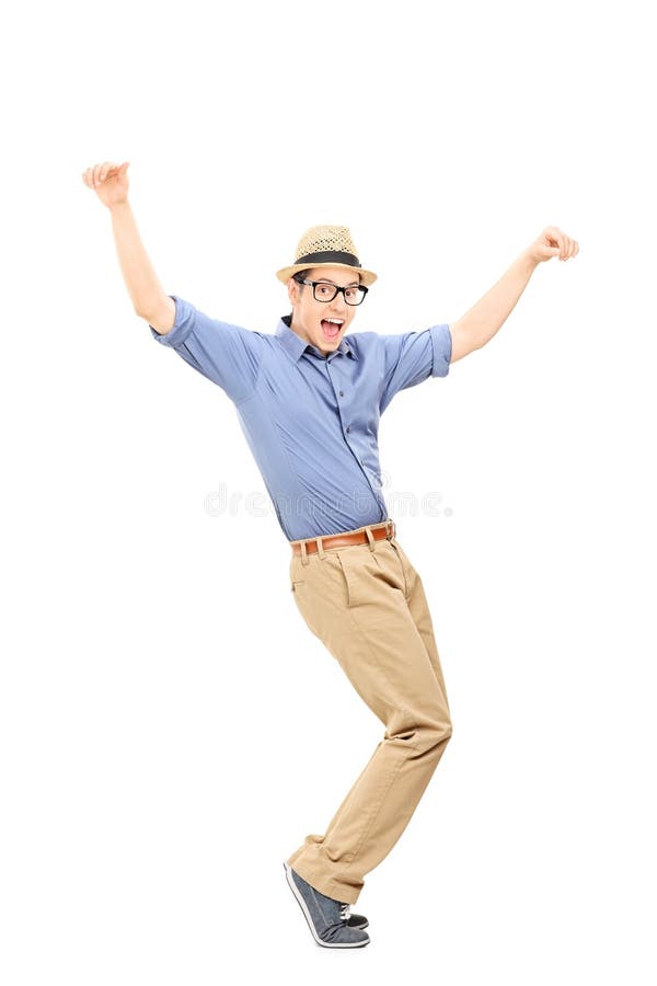 Really Happy Person Dancing