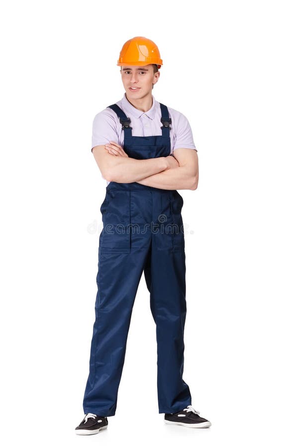 Man with Shotgun and Overalls at Hunting Camp Stock Photo - Image of ...