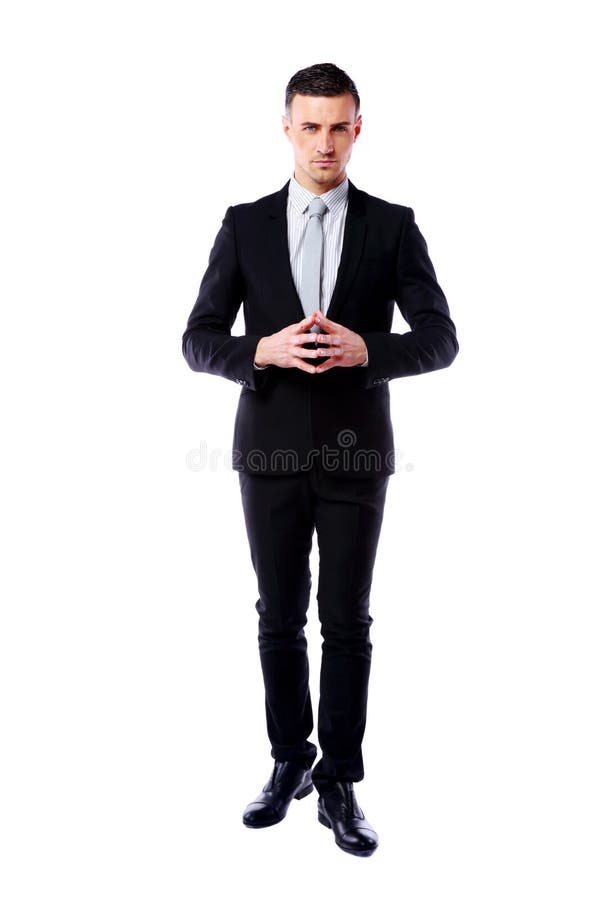 Full Length Portrait of a Fashion Male Model Stock Image - Image of ...