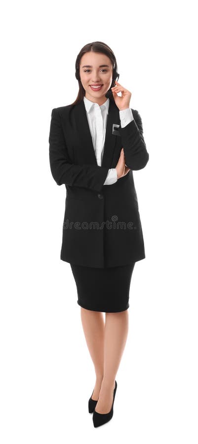178 Female Hotel Receptionist Uniform White Background Stock Photos ...