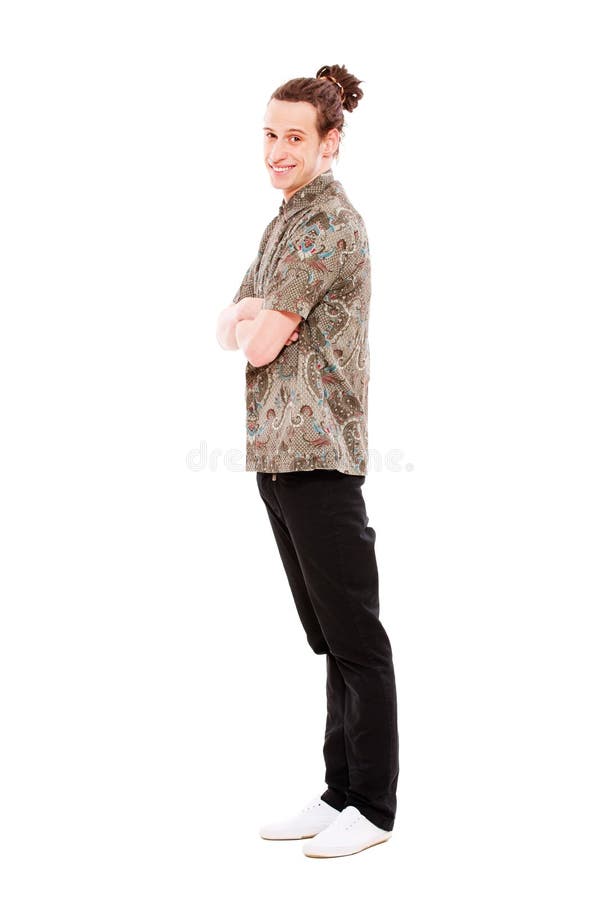 Smiley man portrait stock image. Image of face, beard - 11016049