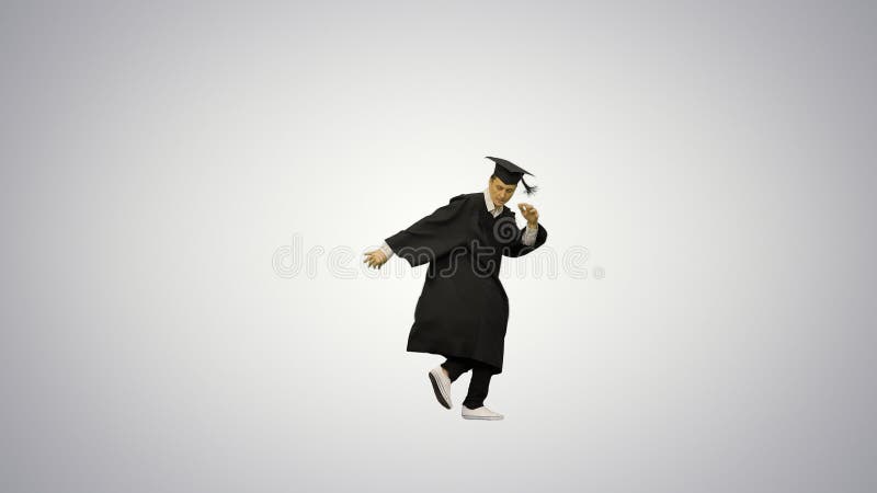 Male Graduate Jumping Joy Stock Photos - Free & Royalty-Free Stock ...