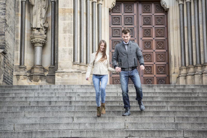 Couple Moving into New House Stock Image - Image of house, moving: 29654303