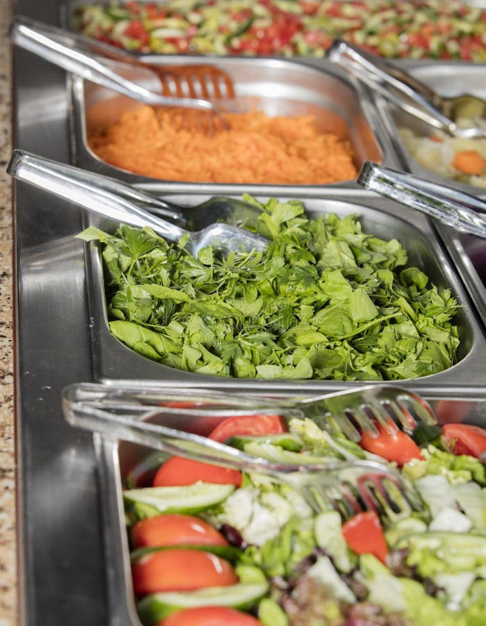 Full lunch service station stock photo. Image of food - 103389202