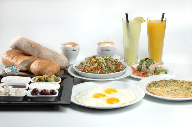 Full meal breakfast stock photo. Image of calories, hash - 12560640