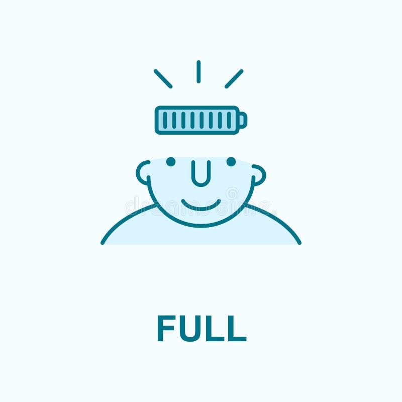 Full on Mind Icon. Element of Human Mind Icon for Mobile Concept and ...