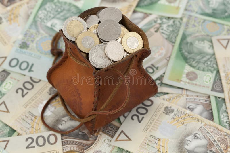 Coins and banknote stock image. Image of money, macro - 29851779