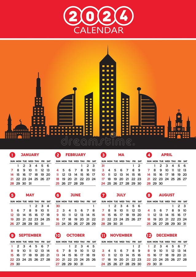 Full month calendar vector stock illustration. Illustration of text ...