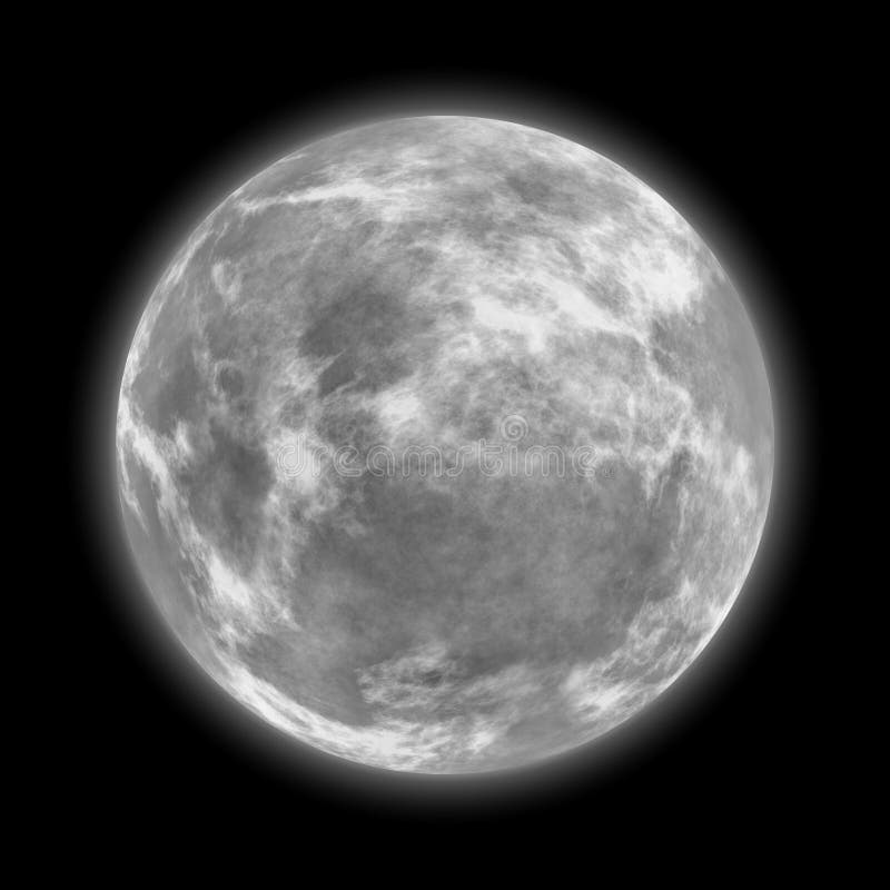 Dark side of the Moon stock illustration. Illustration of astrology ...