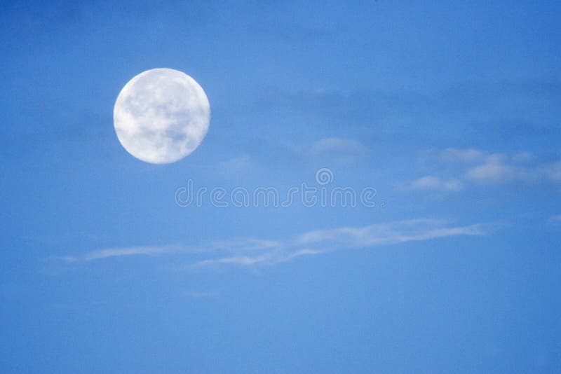 Full Moon stock photo. Image of moon, clouds, heavens, space - 254032