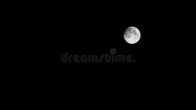 Full Moon and Clouds 03 stock footage. Video of fearful - 42517756
