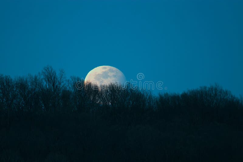 Full Moon stock image. Image of night, space, rockets, astrophotography ...