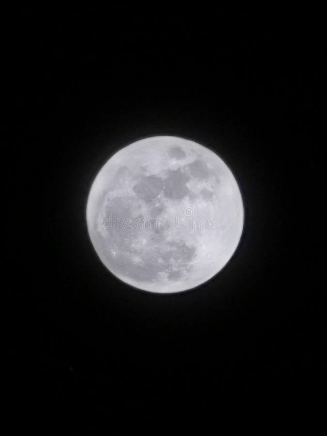 Full moon in august stock image. Image of monochrome - 263771509