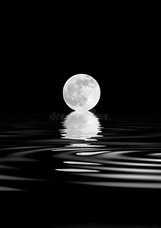 Full Moon stock image. Image of astronomy, full, terrae - 36999415