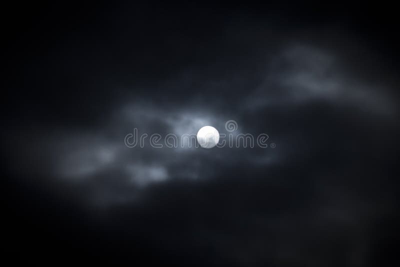 Full moon and cloud stock image. Image of outdoors, light - 245394287