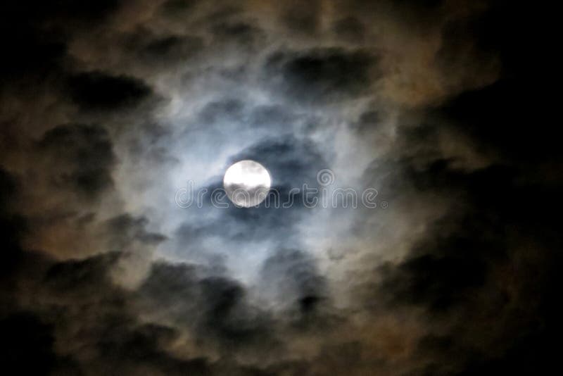 Full Moon In Cloudy Sky 3 Picture. Image: 84903740
