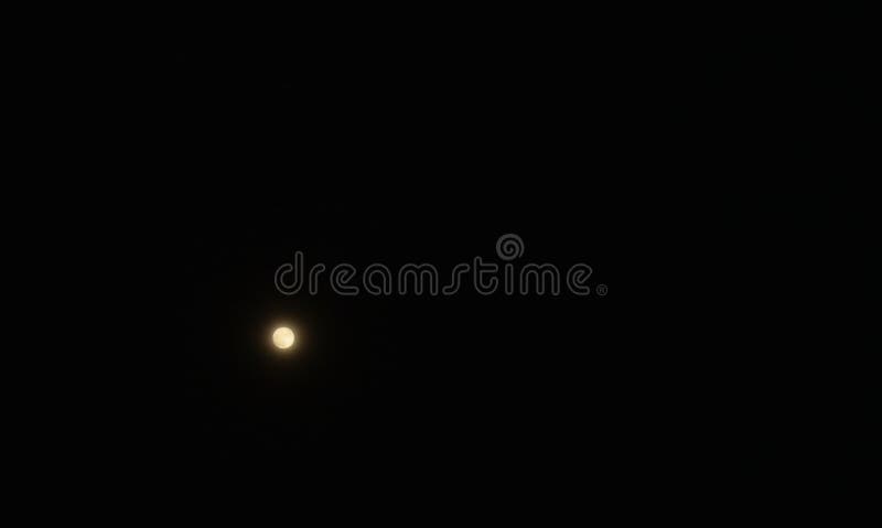 Full Moon Cover by Spreading Cloud in Night Stock Photo - Image of ...