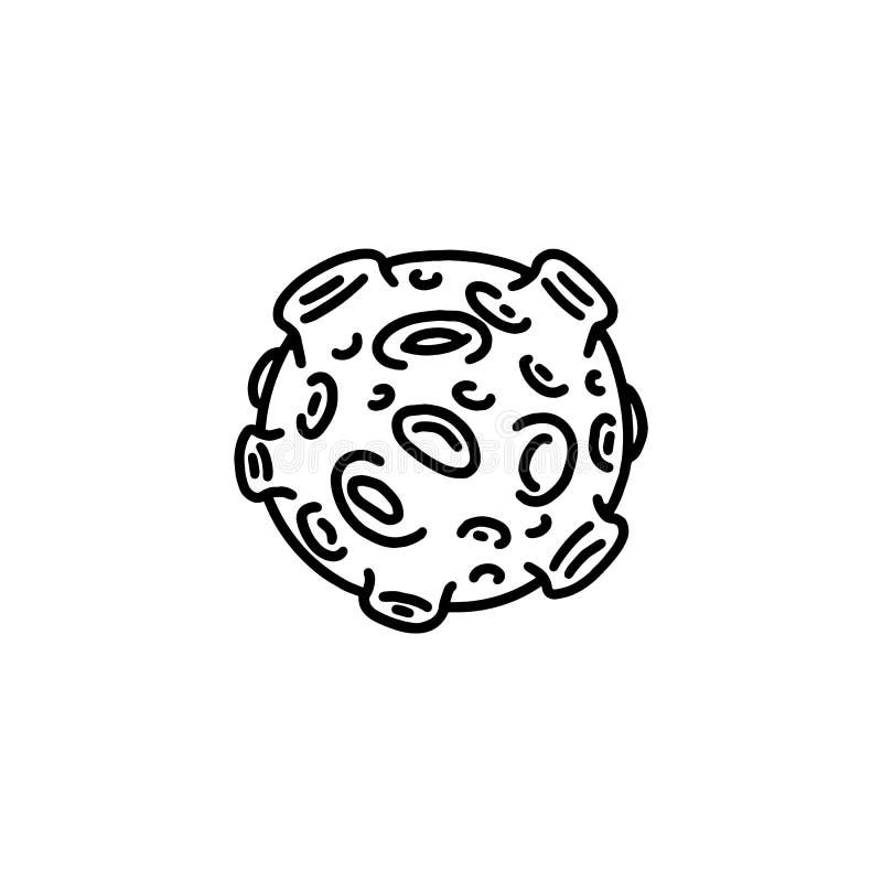 Full Moon Craters Vector Illustration Hand Drawn Stock Illustrations ... Full Moon Craters Vector Illustration Hand Drawn Stock Illustrations ...