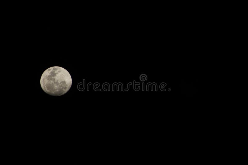 Full moon in dark abyss stock photo. Image of abyss - 107414620