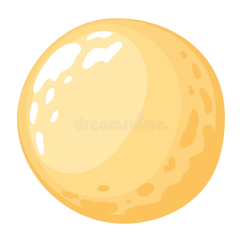 Full moon design stock vector. Illustration of flat - 253059493