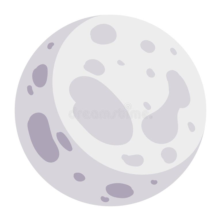 Full moon design stock vector. Illustration of design - 297927905