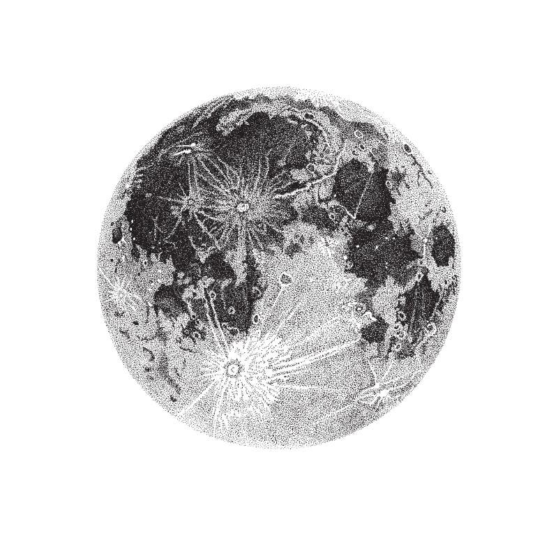 Stipple Moon Stock Illustrations – 198 Stipple Moon Stock Illustrations ...