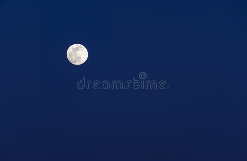 Full Moon at Dusk #1 stock photo. Image of dusk, blur - 139825028