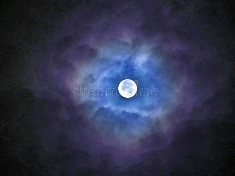 Full Moon Eyes , Visions of the Sky Stock Photo - Image of galaxy ...