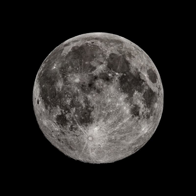 Full Moon of the Fall Equinox in All Its Glory Stock Image - Image of ...