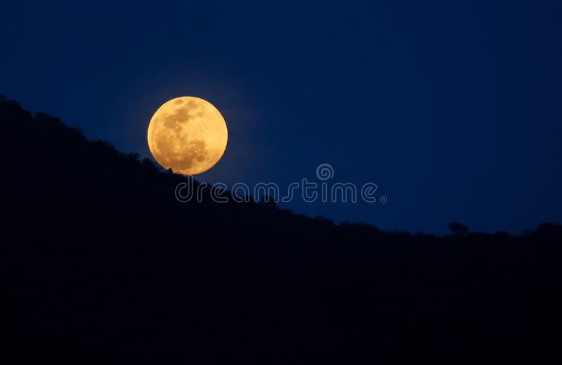 Full moon stock image. Image of outdoors, angle, harvest - 37352423