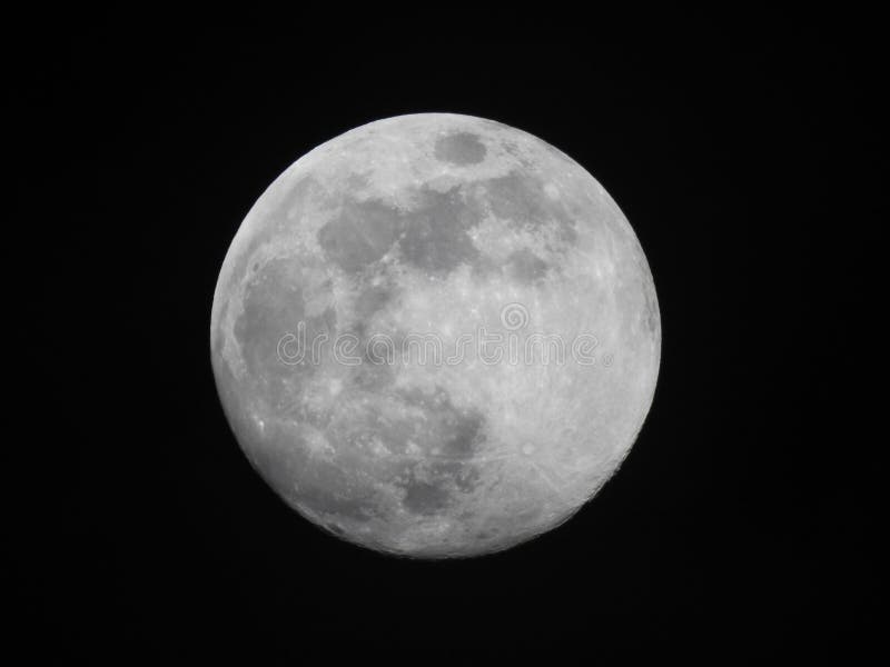 Full moon January 2024 stock photo. Image of landscape - 306129608