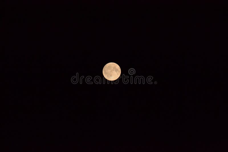 Full Moon on a June Night in Germany Stock Photo - Image of germany ...