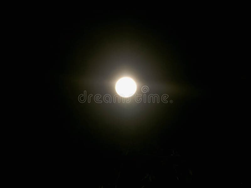 Full Moon Light in the Dark Stock Image - Image of festival, abstract ...