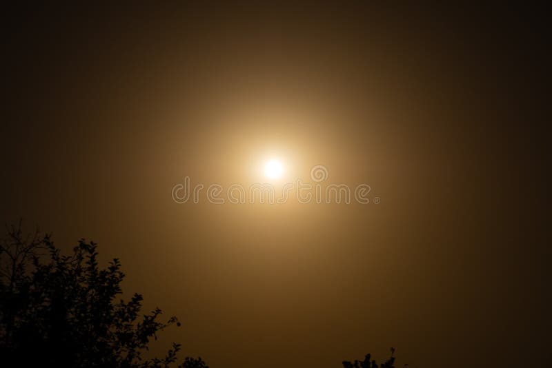 Full Moon, Moon Light, Night Sky View Stock Image - Image of heaven ...