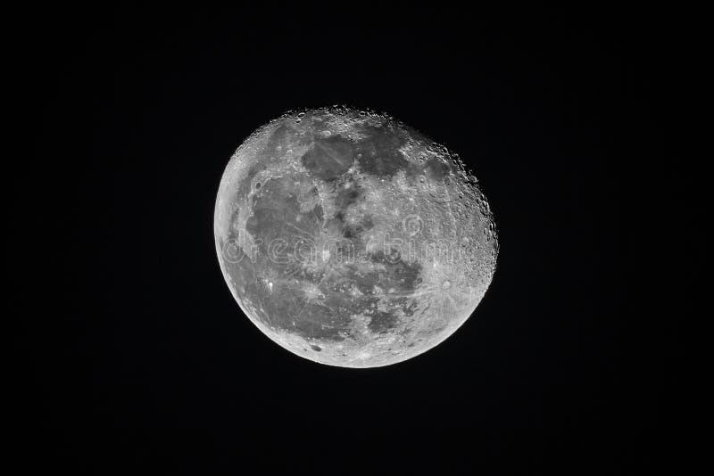 Almost full moon stock photo. Image of shadow, nasa, orbit - 57387732