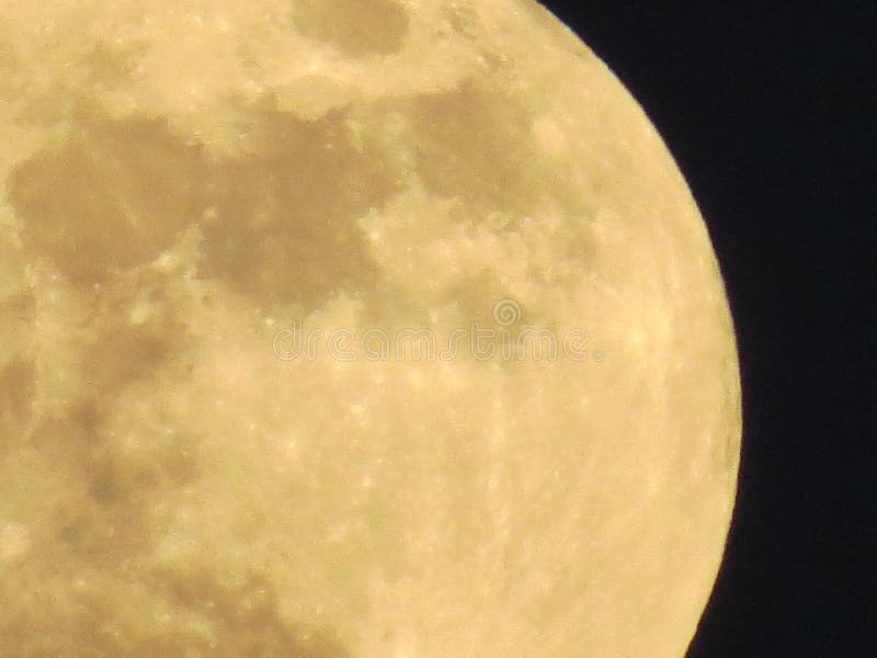 A Full Moon on the Night, Full Moon Glowing Stock Image - Image of ...