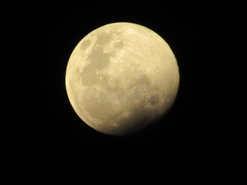 The full moon at night stock image. Image of night, time - 219472127