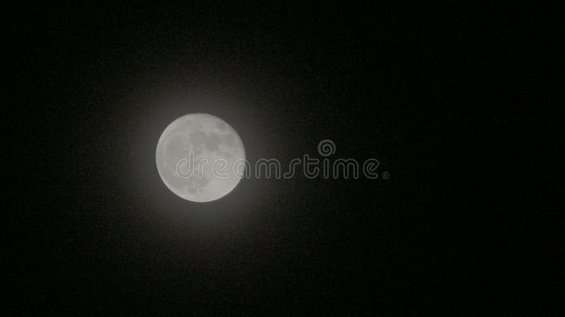 Full Moon at Night with Low Light but Naturally Stock Photo - Image of ...