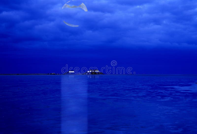 Full moon at night stock photo. Image of impression - 210391166